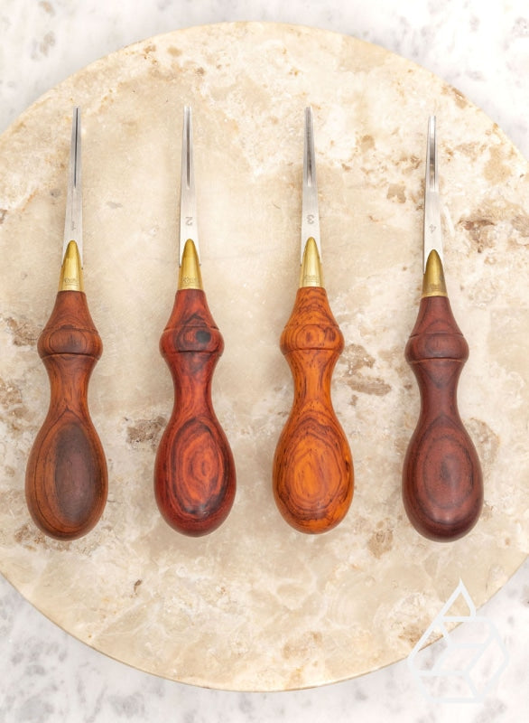 Edge beveler for beautiful, rounded leather edges